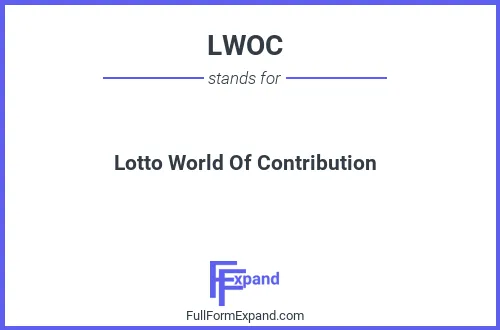 Lottoworldofcontribution store